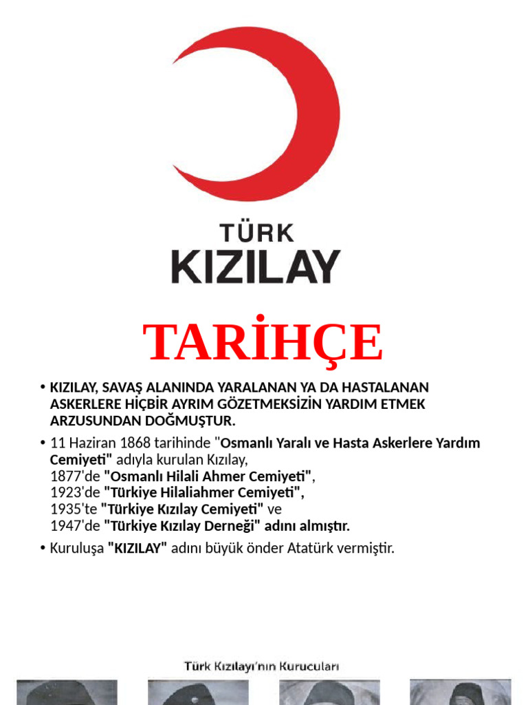 Kizilay Haftasi Sunu | PDF