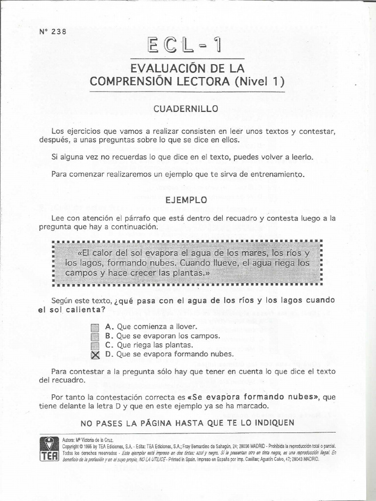 ECL-1 Cuadernillo Alumno | PDF | Leche | Mantequilla