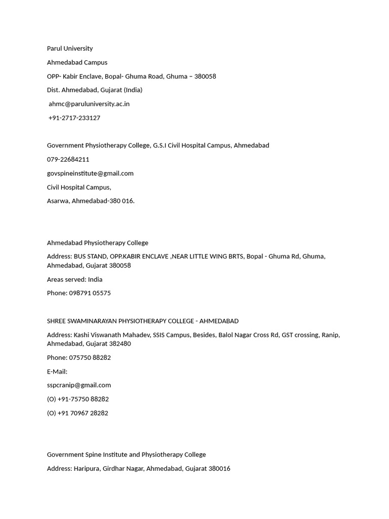 University Names | PDF