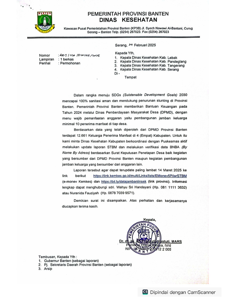 Update Data JAGA | PDF