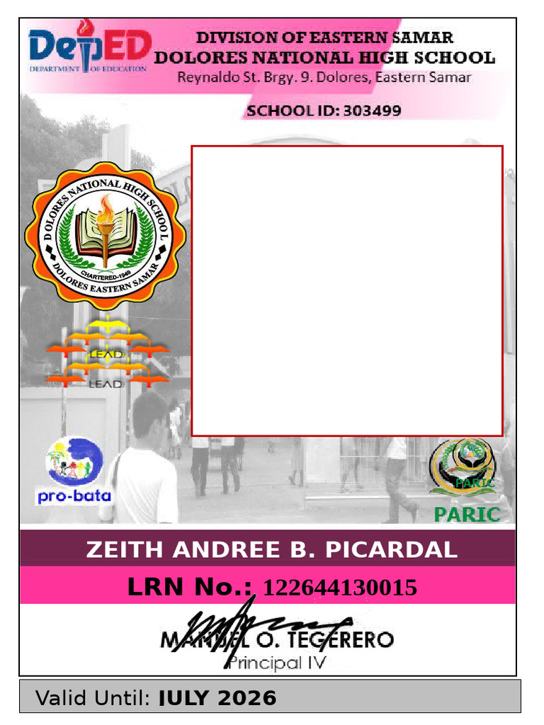 New School Id Zeith Andree 3 | PDF