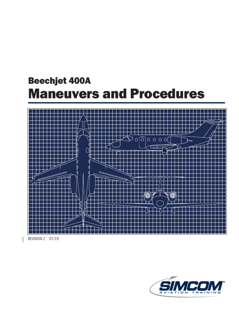 Beechjet 400A Training Procedures | PDF | Aerospace | Aviation
