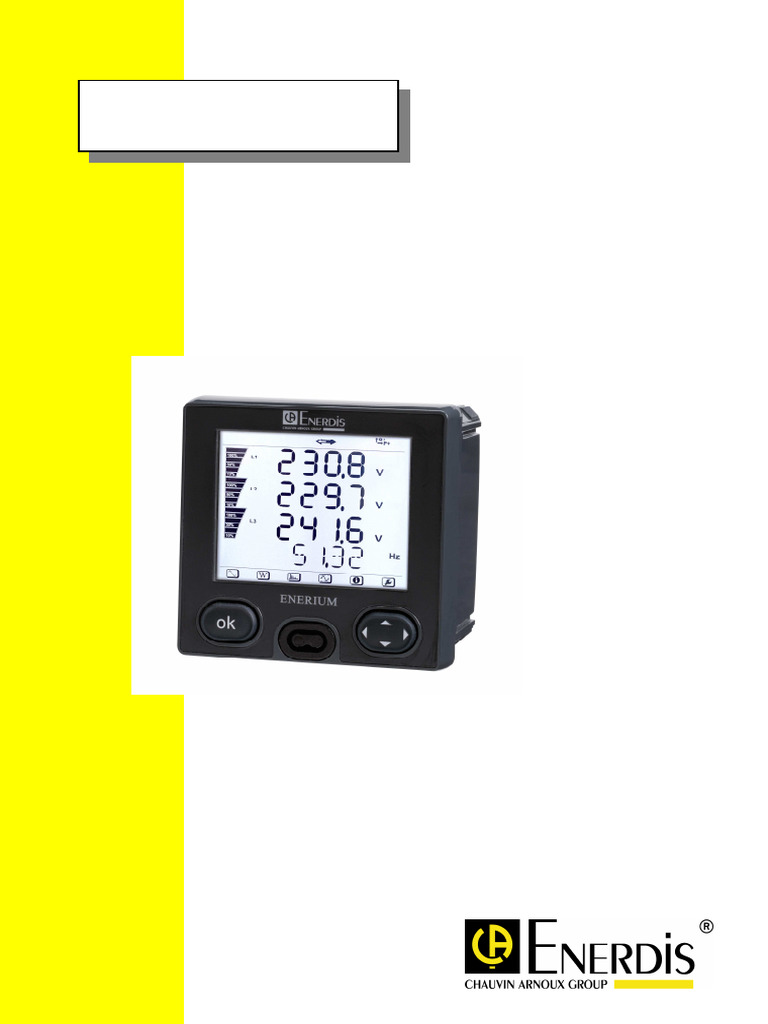 MS1-7459 - Interface - ModBus - ENERIUM30 - Ed01 | PDF | Data ...