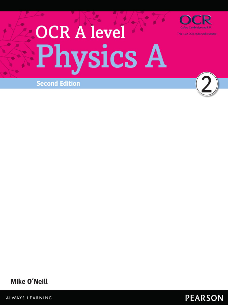 Ocr Physics Year2 Textbook | PDF