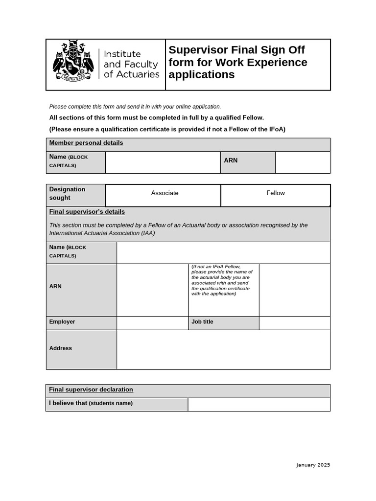 Final Sign Off 2025 | PDF