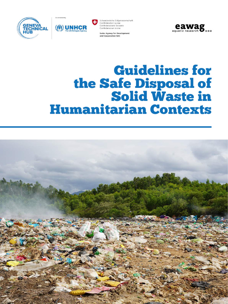 Safe Solid Waste Disposal Guidelines | PDF | Waste Management | Landfill