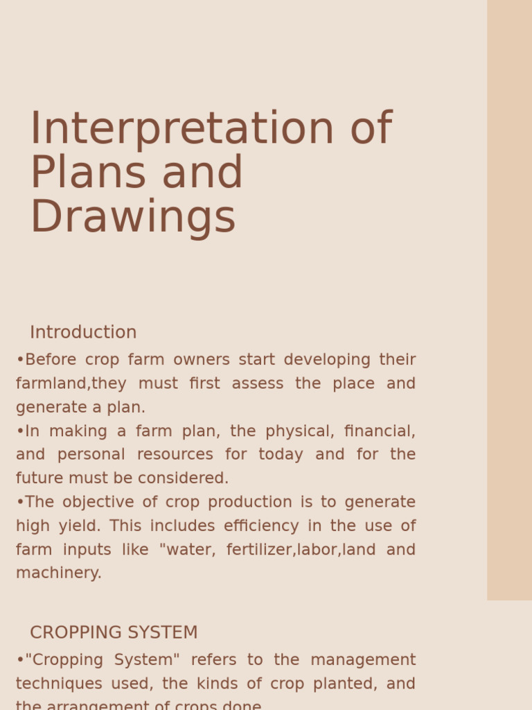 DRAWINGS AND PLANS | PDF | Crop Rotation | Crops