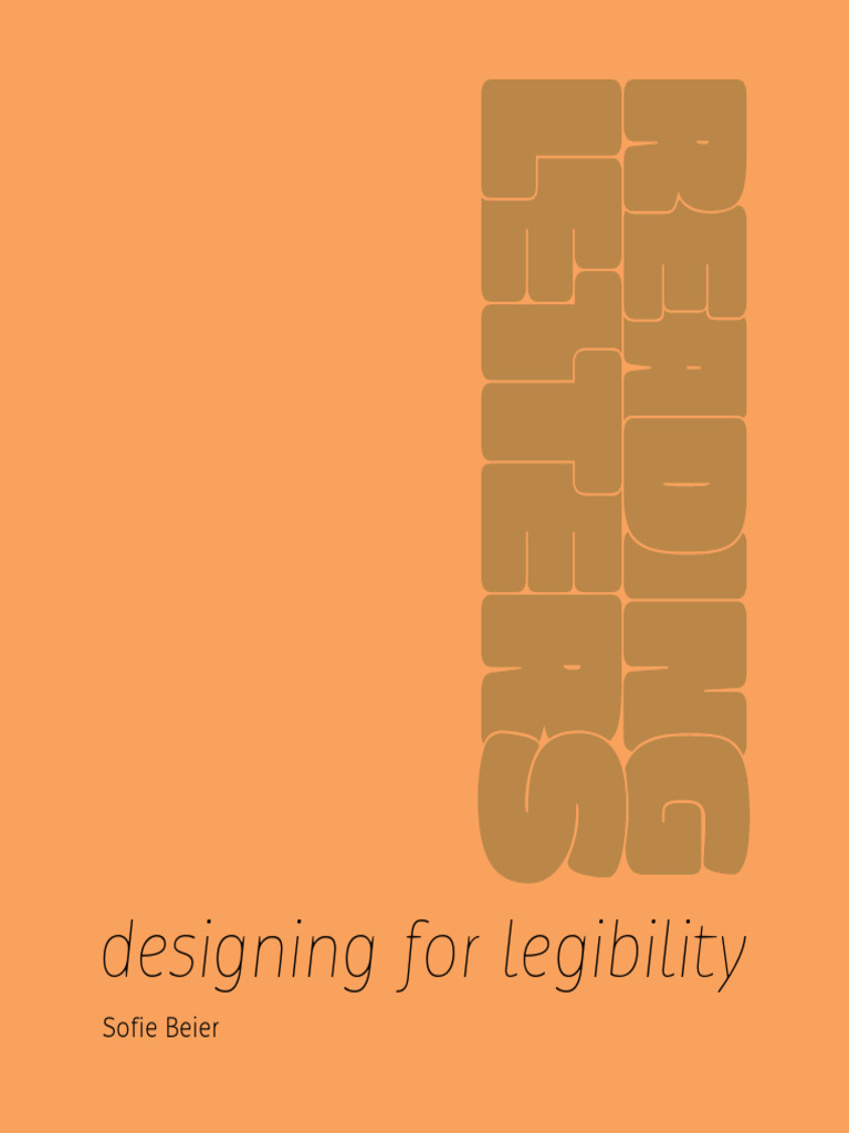 Reading Letters - Designing For Legibility (Sofie Beier) | PDF ...