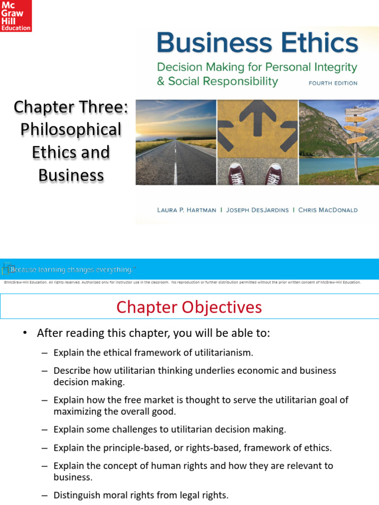 Hartman Accessible PPT Ch03 | PDF | Utilitarianism | Rights