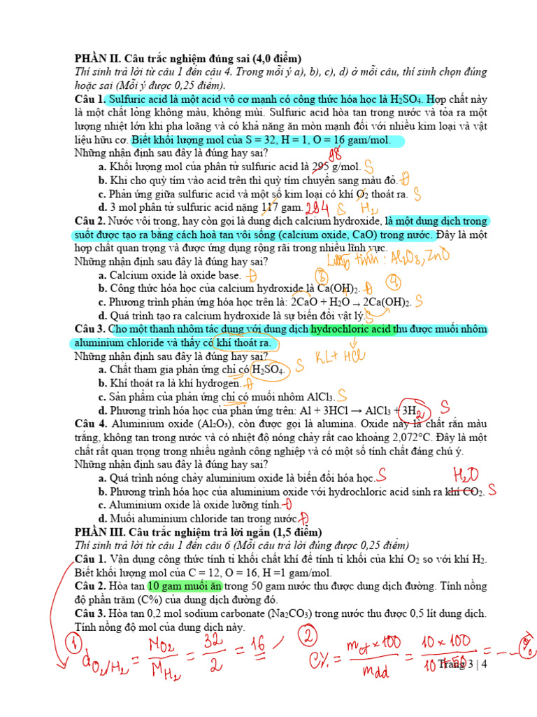 Dethamkhao Cuoihki KHTN8 | PDF