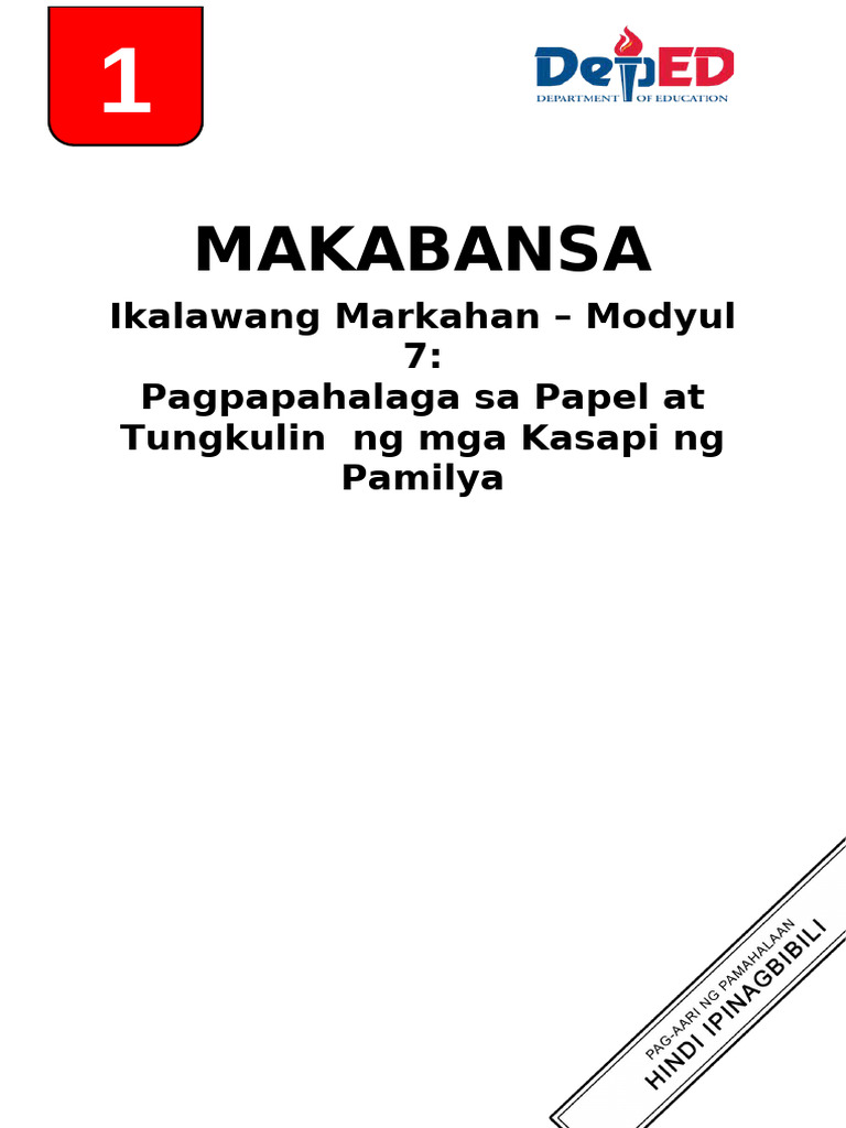 Makabansa Q2 WK7 | PDF