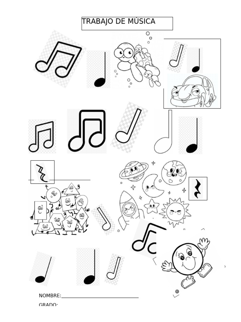 Trabajo de Música: Guía y Ejemplo | PDF