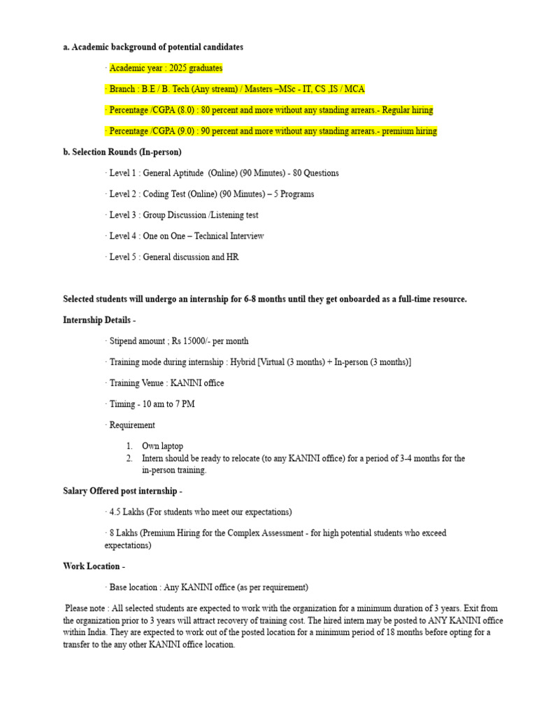 Kanini 2025 06022025 | PDF