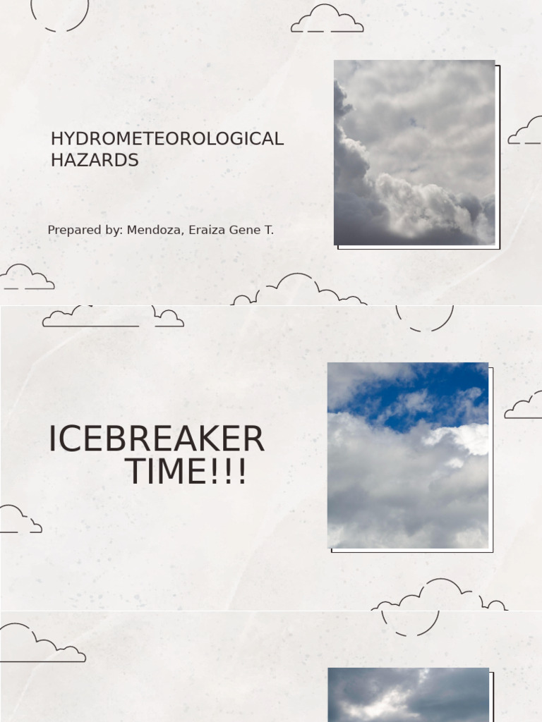 DRRR Hydrometeorological Hazards | PDF | Thunderstorm | Tropical Cyclones