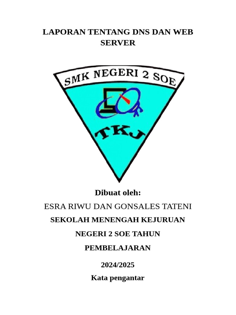 Laporan Tentang DNS Dan Web Server | PDF