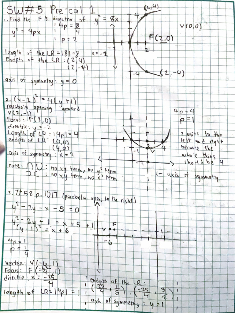 SW5 Pre-Cal 1 | PDF