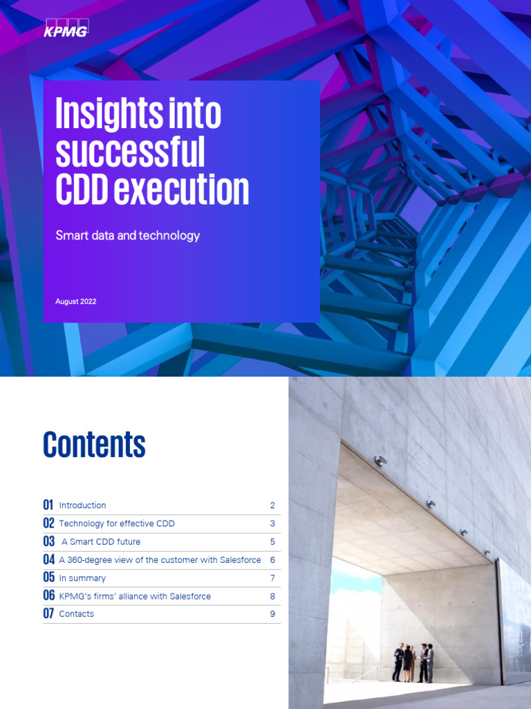 Smart CDD Insights Into Successful CDD Execution | PDF | Regulatory ...