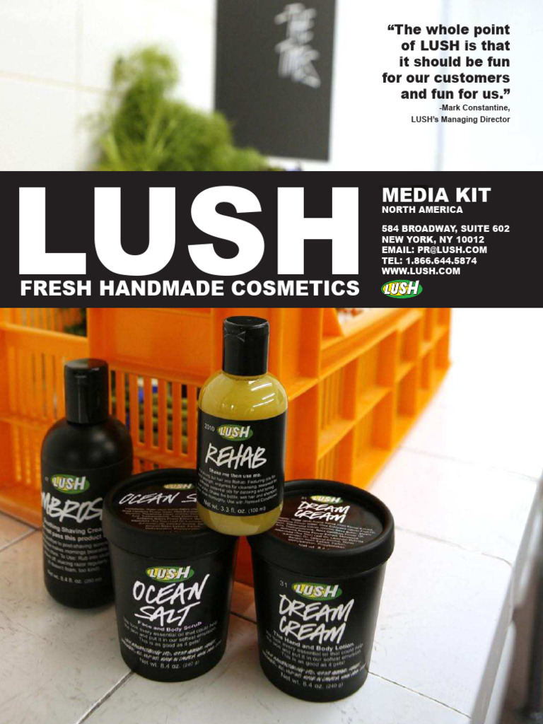 Lush FreSh Handmade coSmeticS | PDF | Recycling | Supply Chain