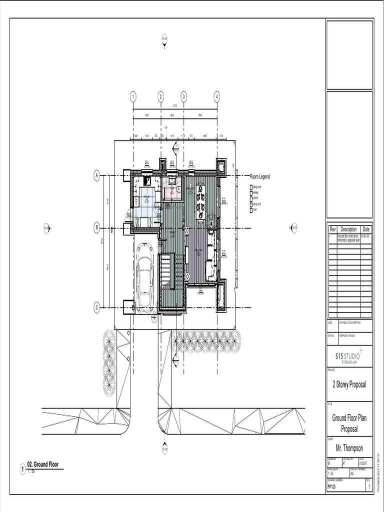 FP100-Ground Floor Plan Proposal | PDF
