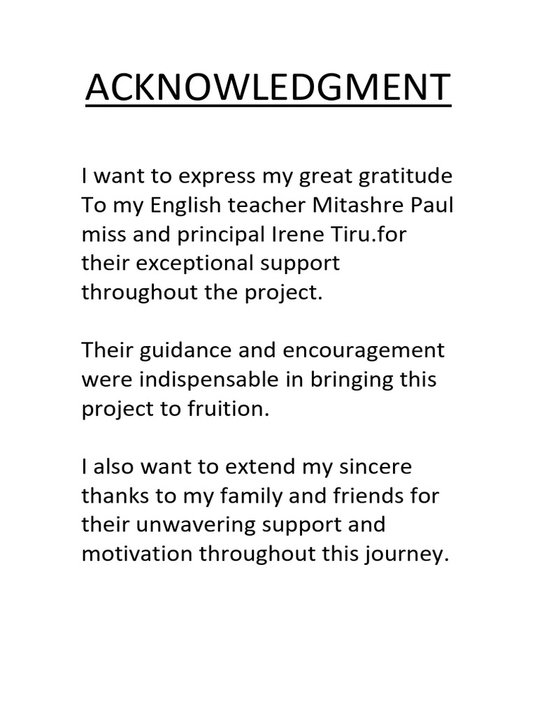 Ack No Ledge Ment | PDF