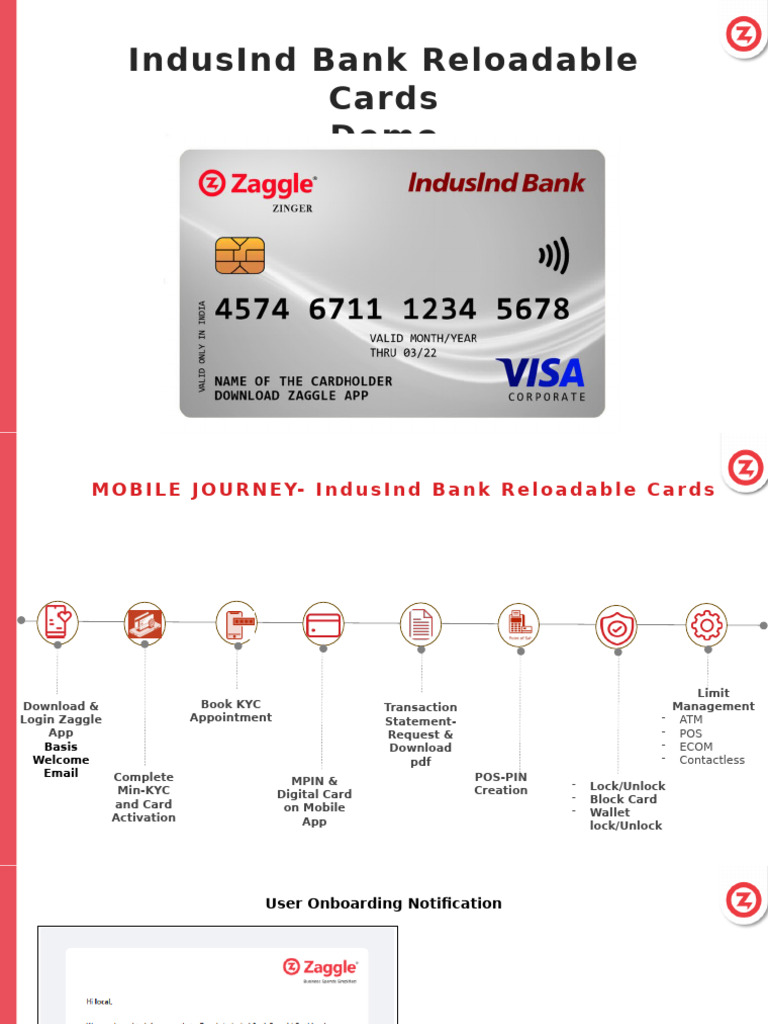 IndusInd Zinger Card User Manual 200324 | PDF | Google Play | Personal ...