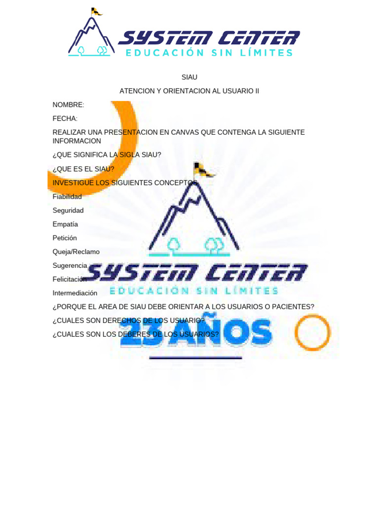 SIAU | PDF