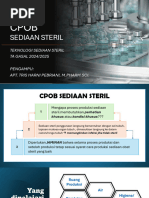 Penjelasan Layout Ruangan Produksi Steril | PDF
