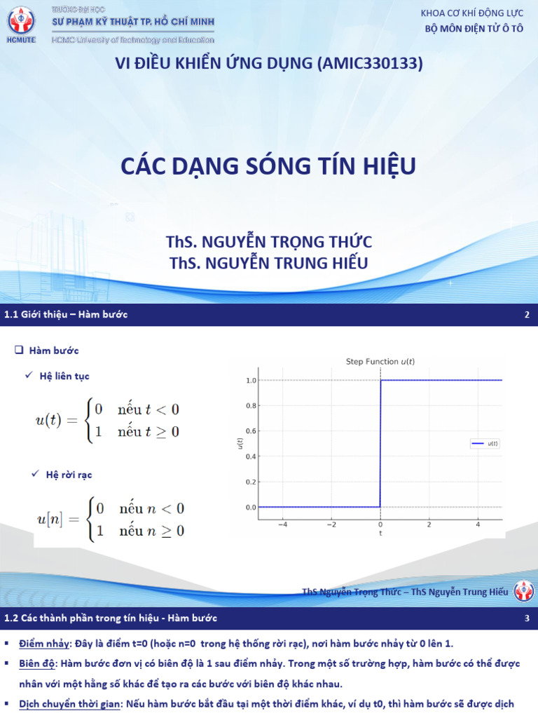 C1 Cac Dang Song Tin Hieu | PDF