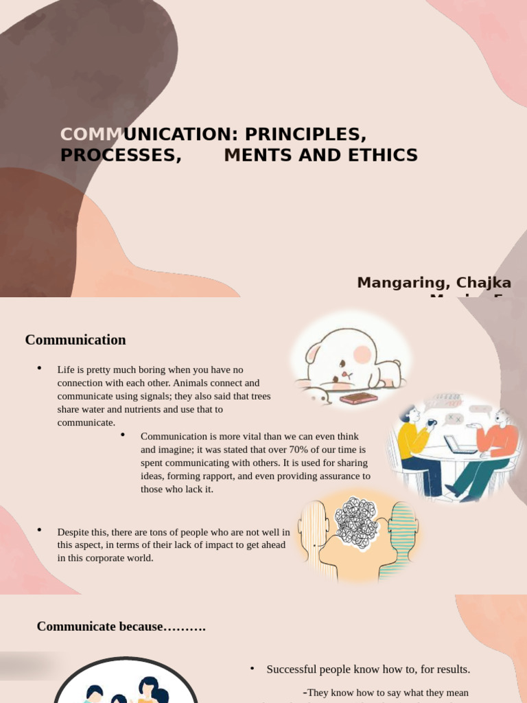 Minimalist Aesthetic Slideshow | PDF | Communication | Nonverbal ...