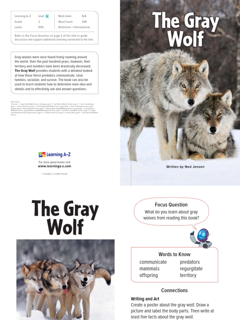 Gray wolf | PDF | Pack (Canine) | Wolves
