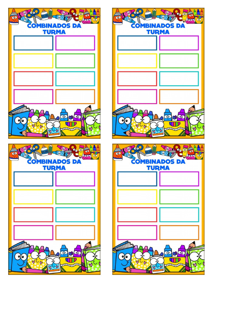 Escrever Combinados | PDF