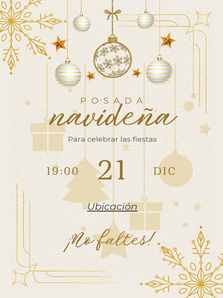 Invitación Posada 2 | PDF