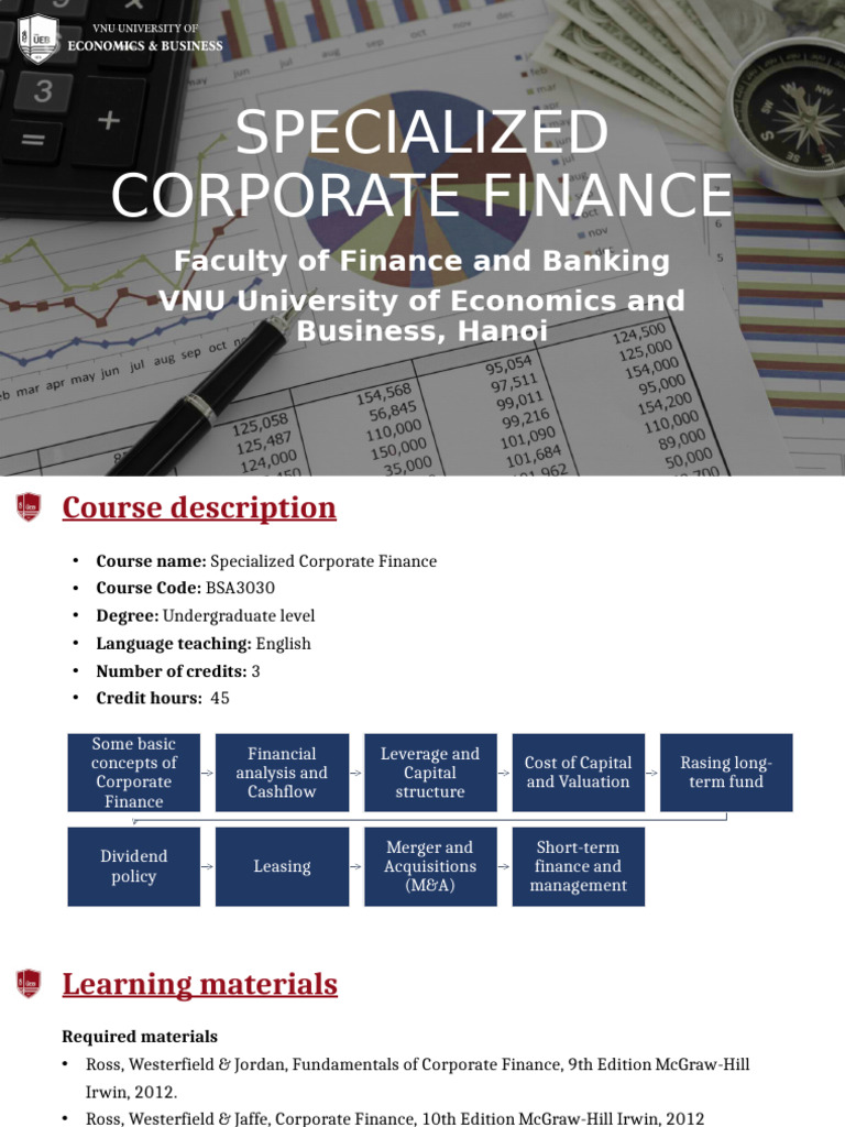 Chapter 1. Some Basic Concepts of Corporate Finance | PDF | Present ...