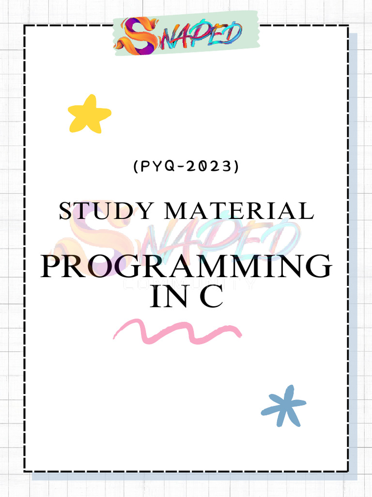 Pic Pyq | PDF | Computer Engineering | Software Development