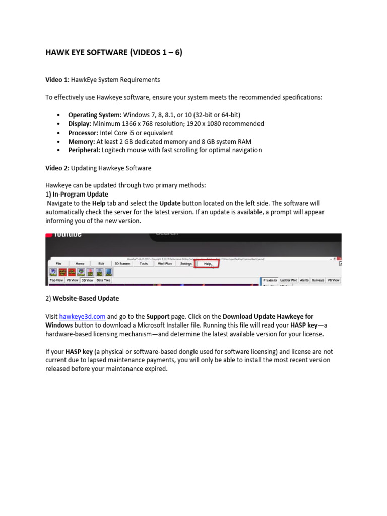 HawkEye Video Summary 1 To 6 | PDF | Microsoft Windows | Computing