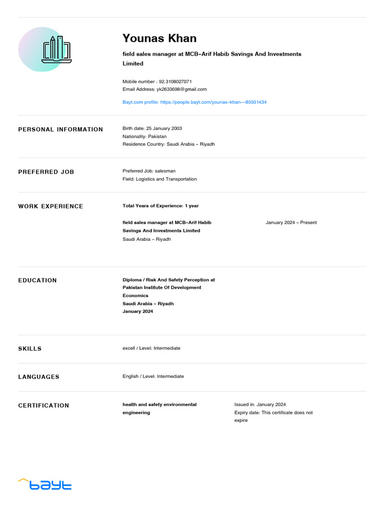 CV95049091 - Younas Khan - 20250127 - 161650 | PDF