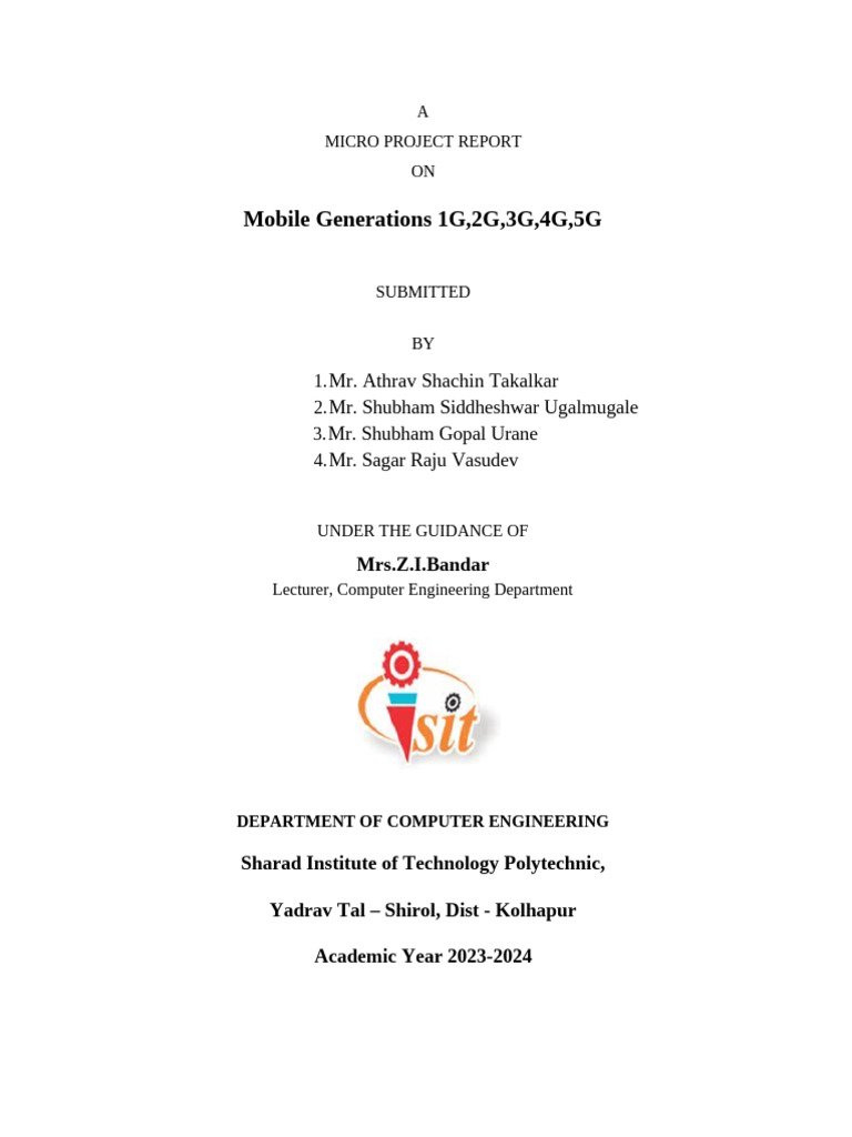 DCC Microproject Report (Done) | PDF | Computing | Communication