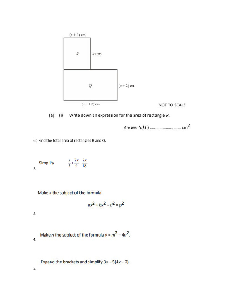Simplify Expressions | PDF
