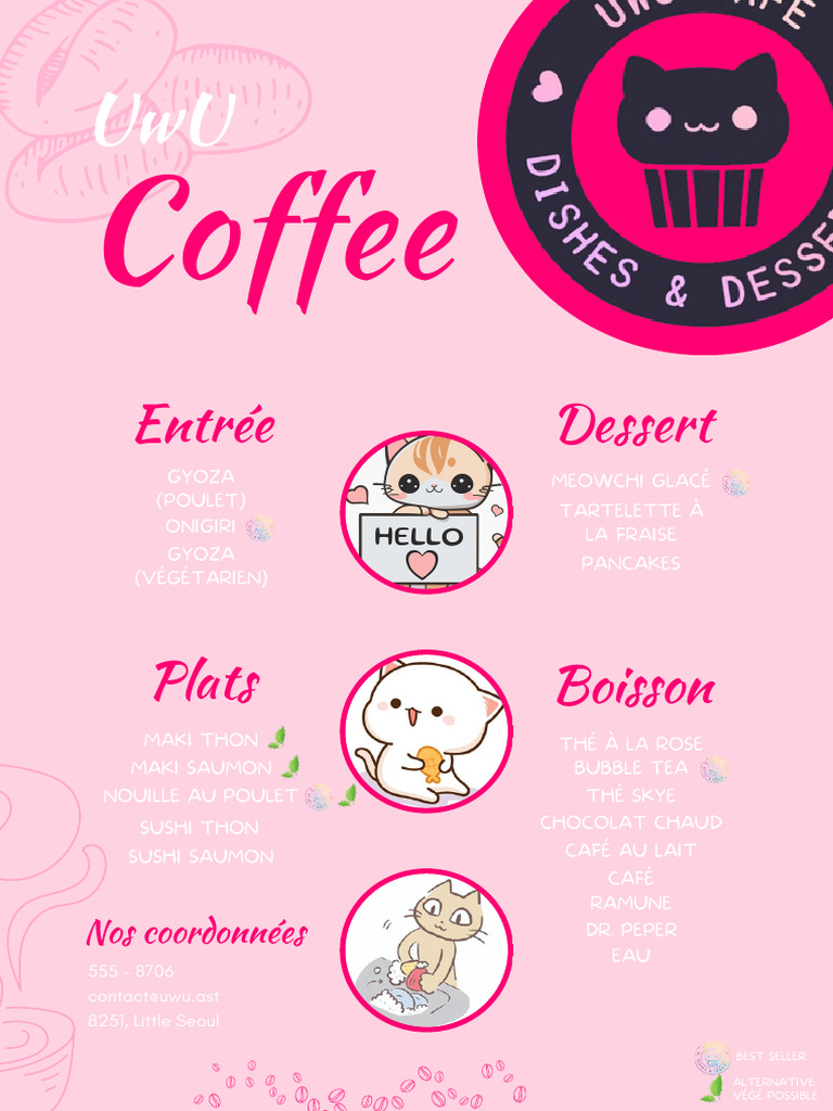 Menu UwU | PDF