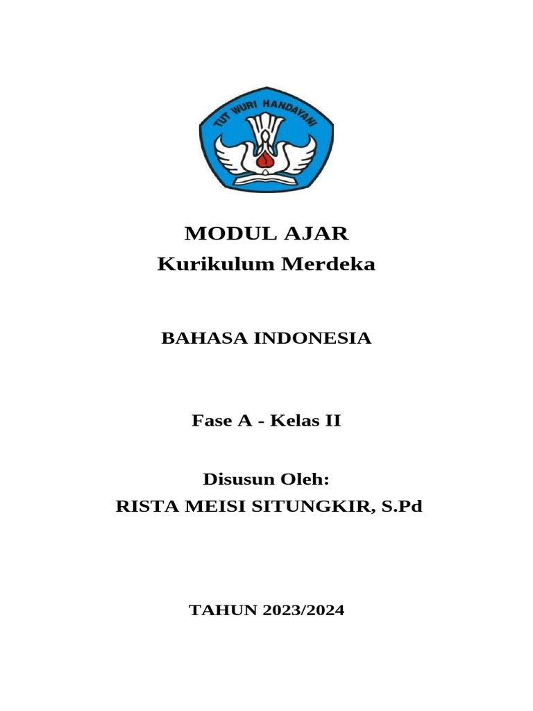 Modul Ajar D Kelas 2 C | PDF
