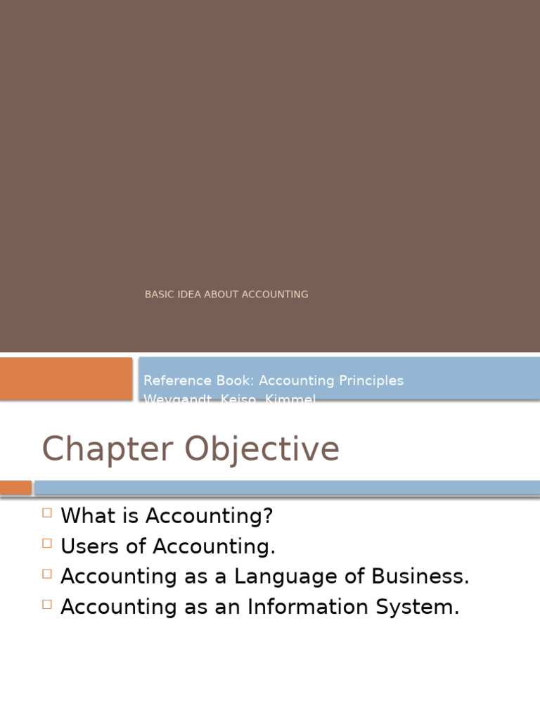 Understanding Basic Accounting Concepts | PDF | Accounting | Information