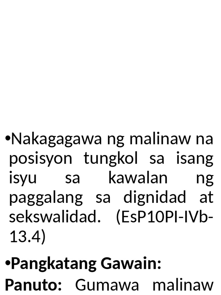 Pangkatang Gawain Modyul 2 | PDF