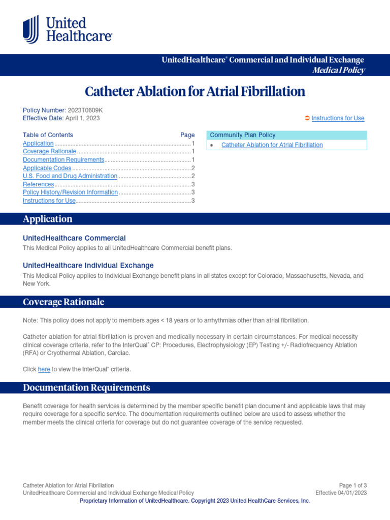 Catheter Ablation Atrial Fibrillation | PDF | Medical Procedures | Cardiovascular System