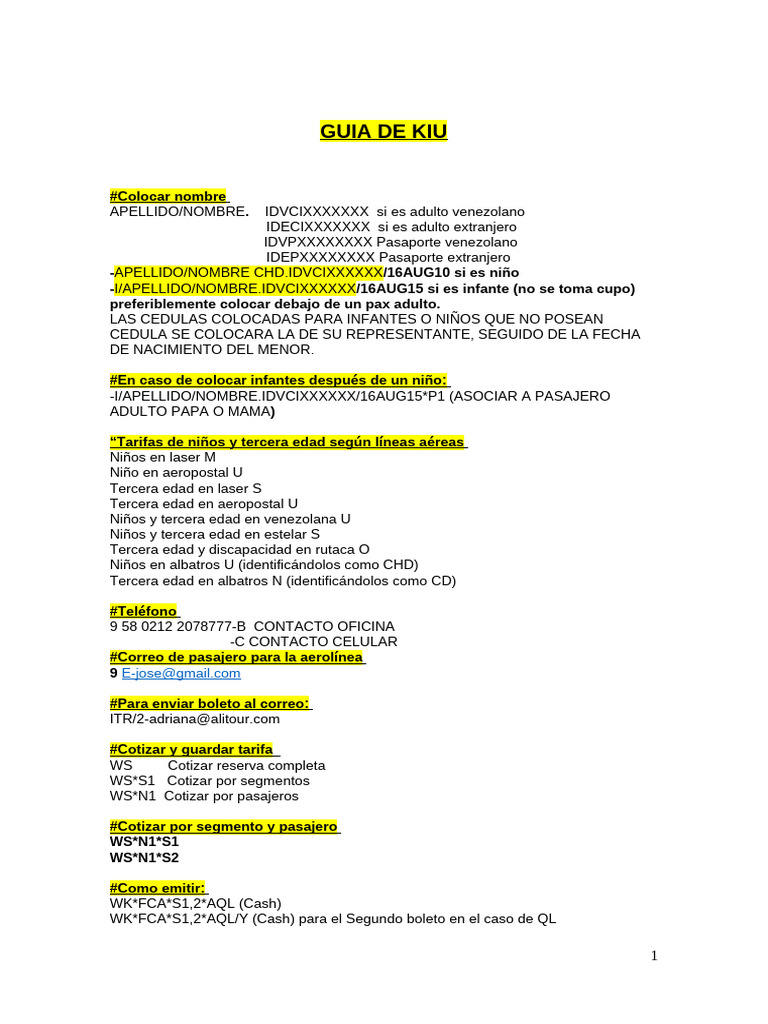 Guia de Kiu | PDF | Transporte