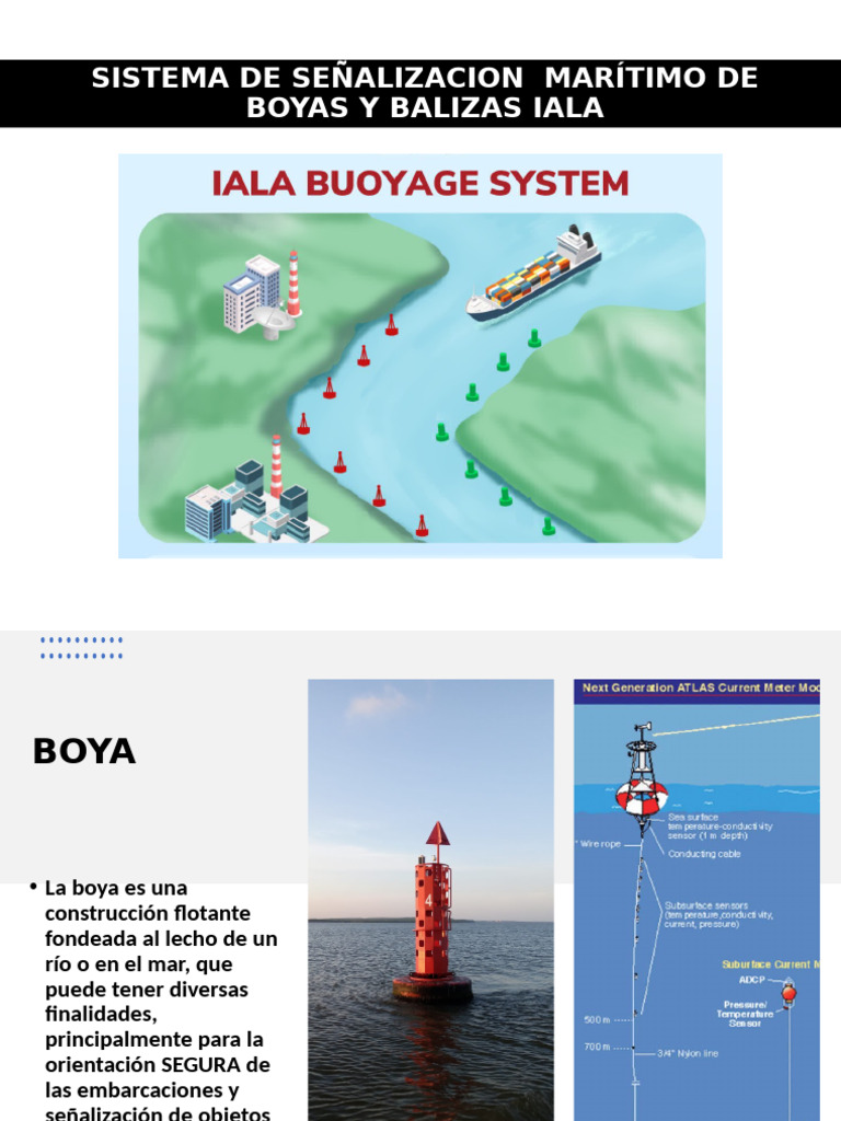 Sistema de Boyado Maritimo IALA | PDF