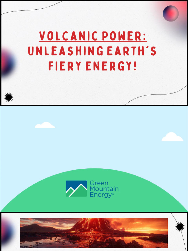 SCIENCE Q3 LESSON 1.3 Energy From Volcanoes | PDF | Volcano | Energy ...