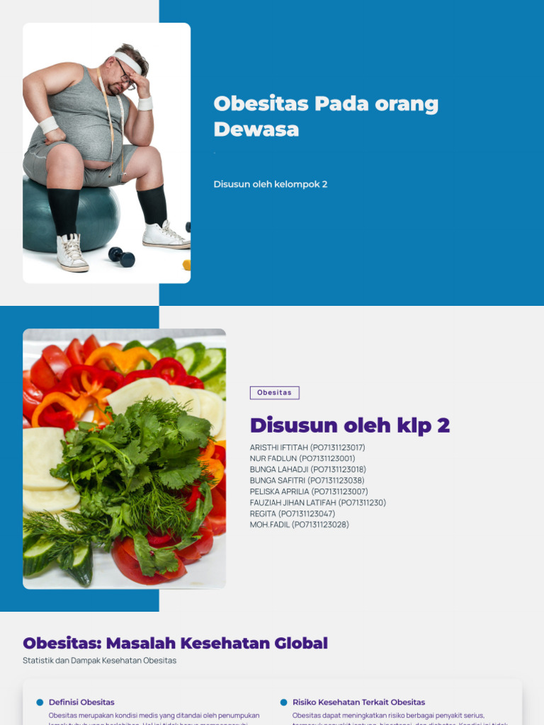Kasus Obesitas Pada Orang Dewasa | PDF
