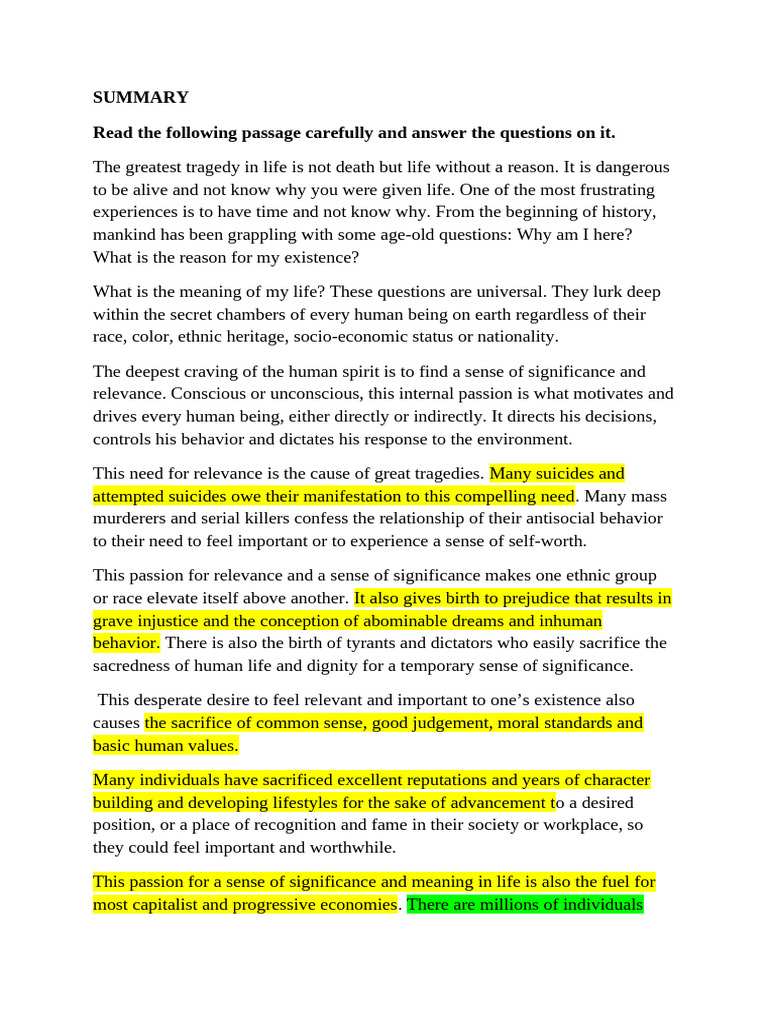 SUMMARY TEST | PDF | Social Psychology | Psychology