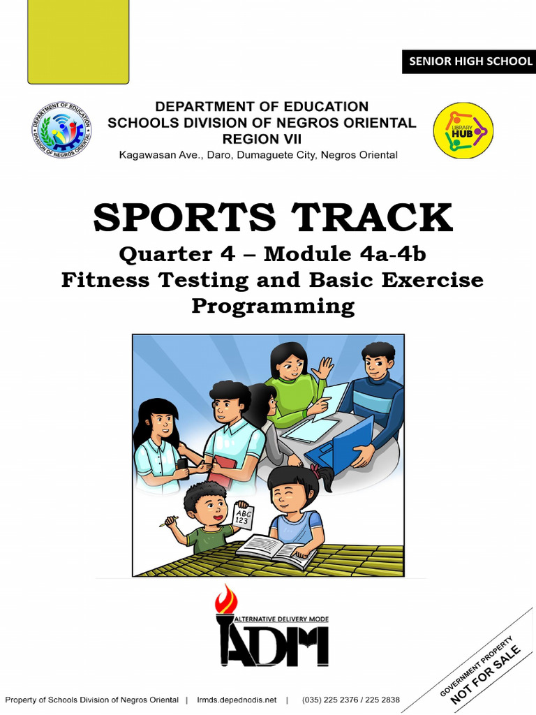 PE 12 Q4 Module 4a 4b FITNESS PROG | PDF | Strength Training | Physical ...