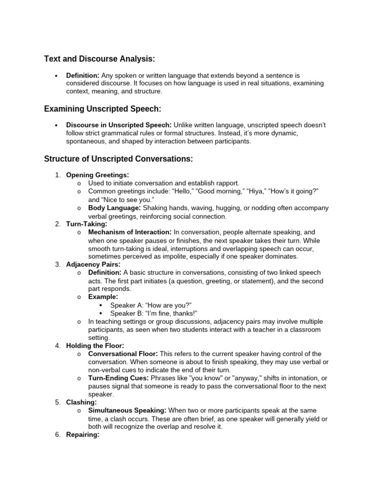 Text and Discourse Analysis | PDF | Human Communication | Learning